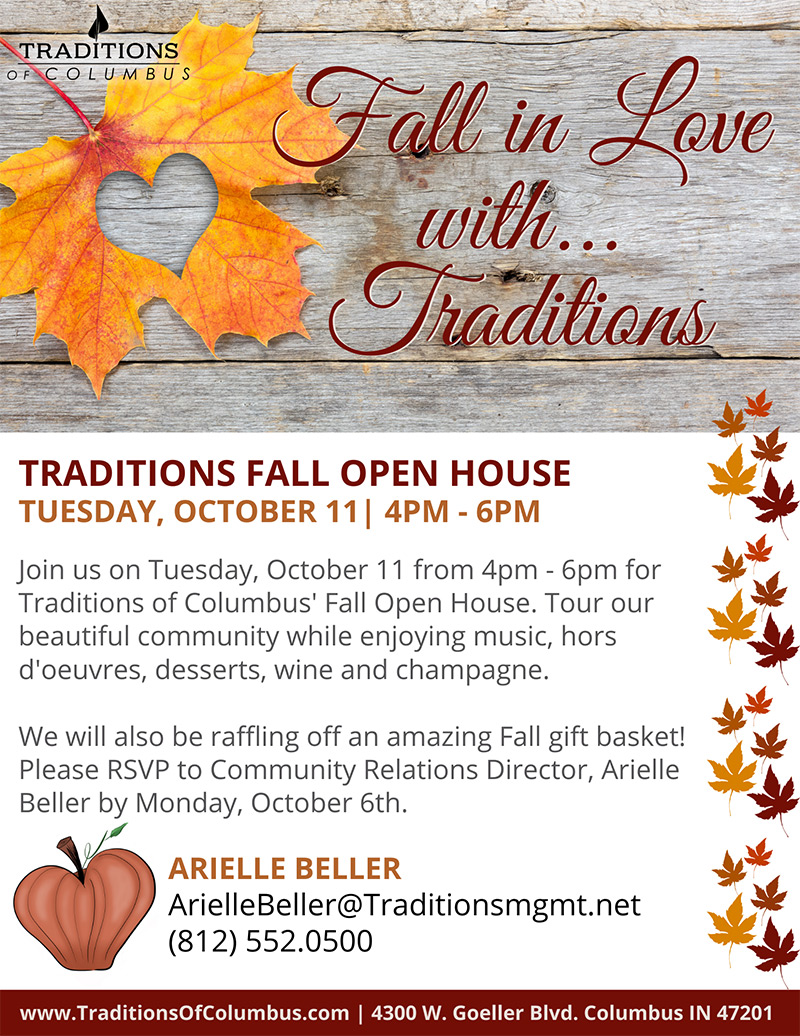 Fall Open House - Traditions of Columbus