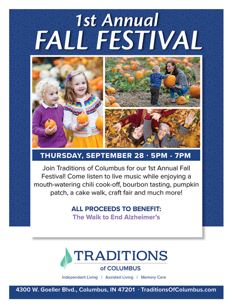 Columbus 1st Annual Fall Festival | Senior Living | Traditions